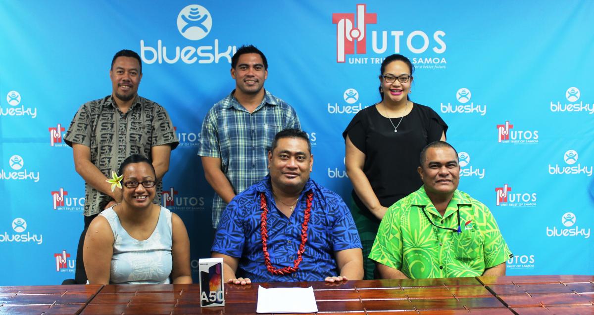 UTOS AND BLUESKY SAMOA REWARDS LUCKY WINNERS - UTOS